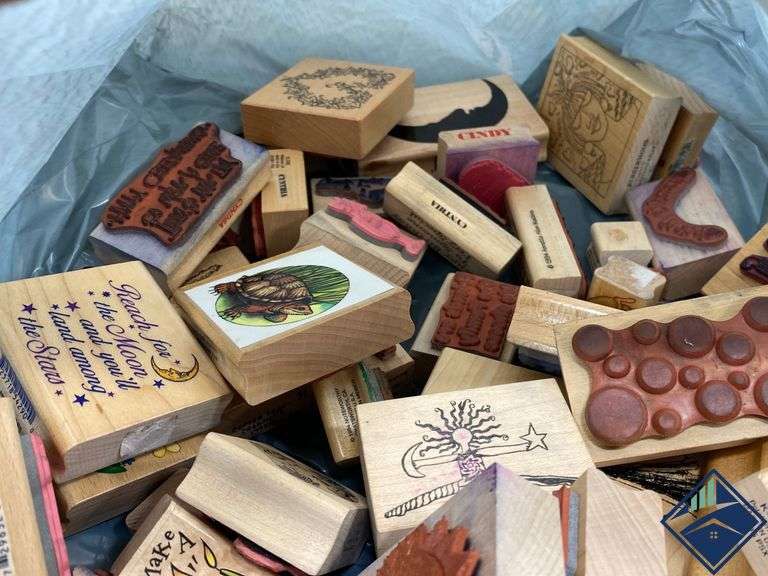 Rubber Stamps & Markers - Estate Details