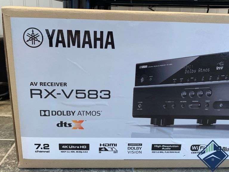 Yamaha AV Reciever Speaker System - Estate Details