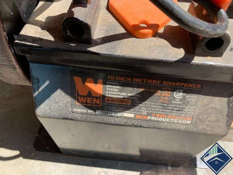 WEN Wet Grinding Machine and Wheels - Estate Details