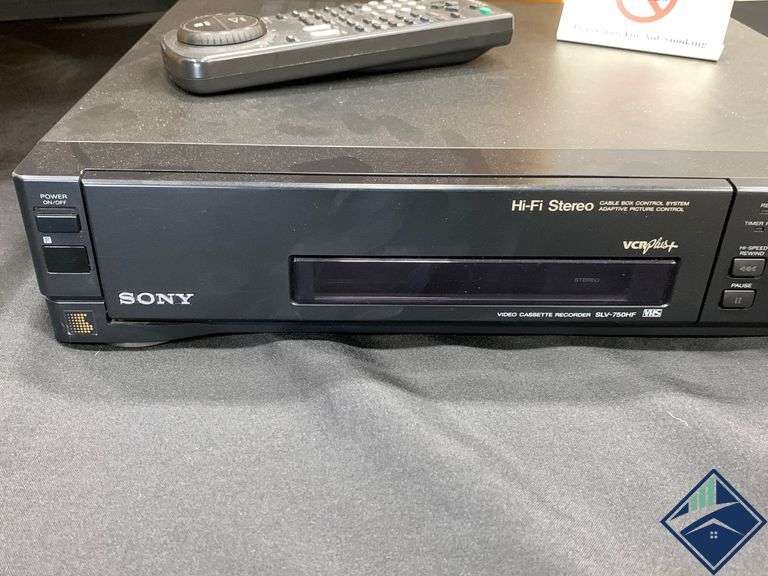 Sony VHS Player and Side Table - Estate Details