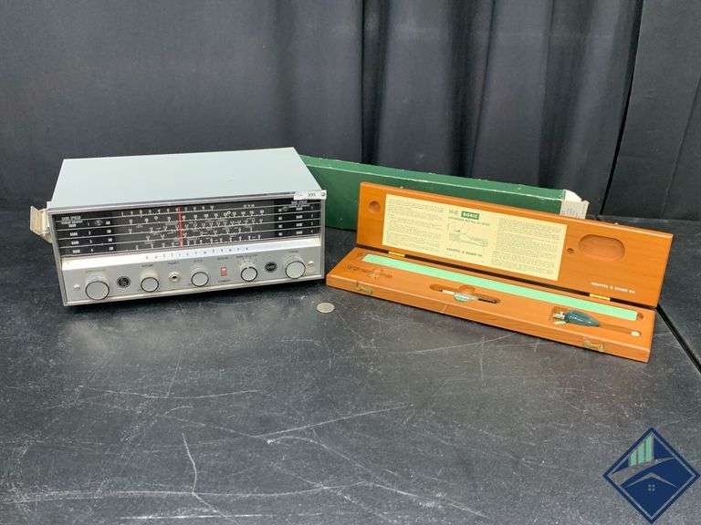 Hallicrafters S-120 and Doric Lettering Set - Estate Details