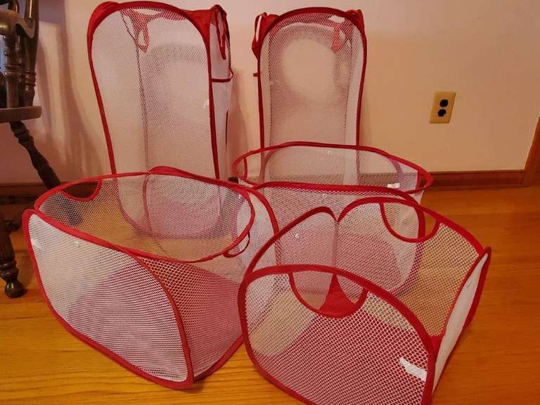Foldable/Collapsible Pop-up Baskets - Estate Sales RVA