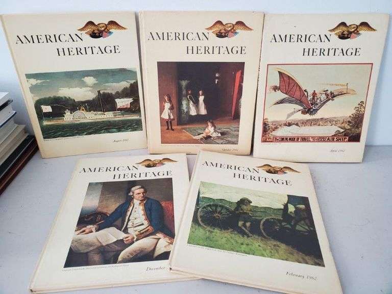 American Heritage Books - Set of 5 - Estate Sales RVA