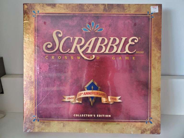 Scrabble 50th Anniversary Collector's Edition - New in Shrinkwrap ...