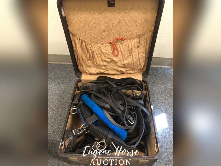 Tag #575 NEW Cobb Size Harness w/Case - Eugene Horse Auction