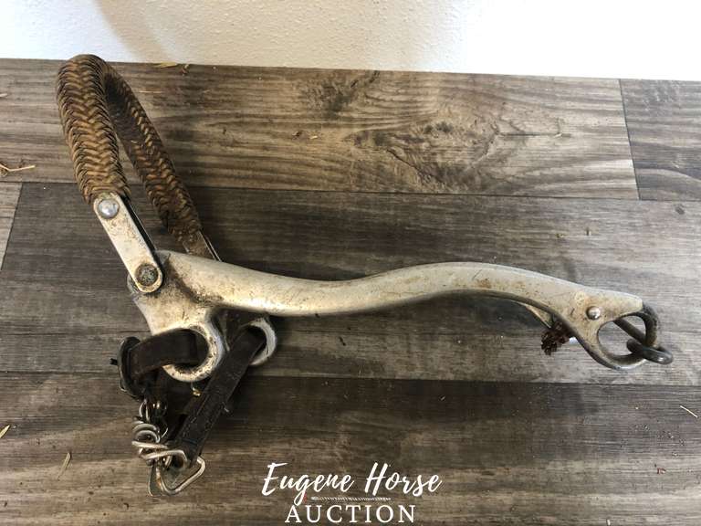 Tag #642 Sliester Bit Hackamore - Eugene Horse Auction