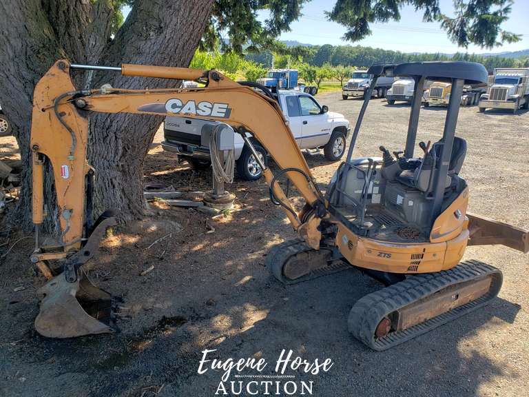 CASE CX36B Trackhoe - Eugene Horse Auction