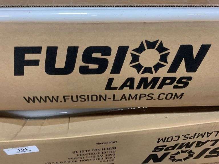 Fusion lamps - Auction Services LTD