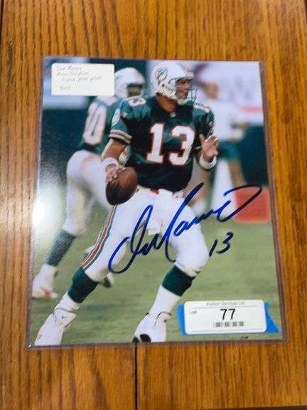 Print of Signed Dan Marino Photo - Auction Services LTD