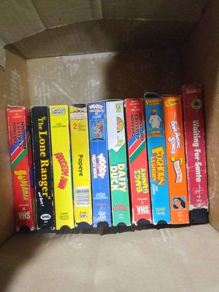 Children's VHS Tapes - Auction Services LTD