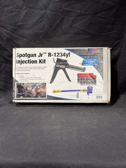 Spotgun Jr R-1234yf injection kit - Auction Services LTD