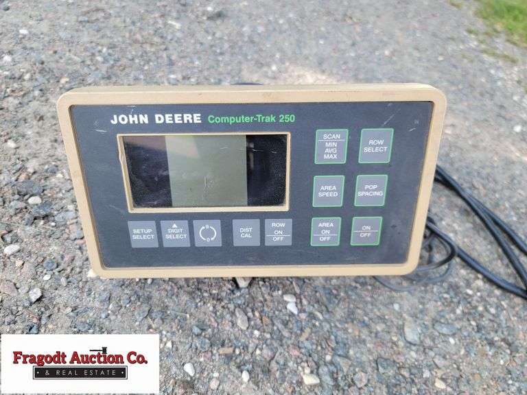 John Deere Computer-Trak 250 Monitor - Fragodt Auction and Real Estate LLC