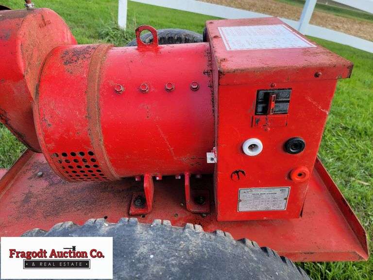 Tractor Driven Alternator, Model 45/25 PTZ, 120/240 Volts, 60 Hertz, 1 ...