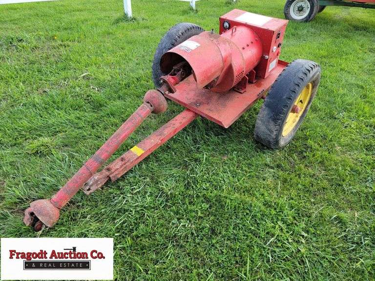 Tractor Driven Alternator, Model 45/25 PTZ, 120/240 Volts, 60 Hertz, 1 ...