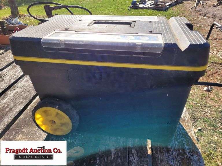 Stanley Pro-Mobile Tool Chest on Wheels with Misc Tools - Fragodt ...