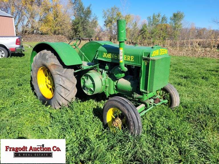 1929 John Deere Model D, 14x24 Rears, 600 x 16 Fronts, Engine Appears ...