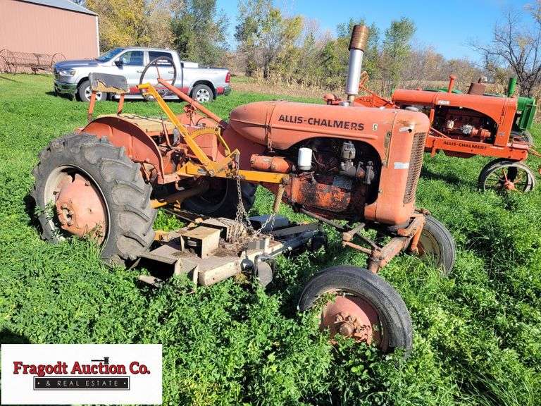 1948 Allis Chalmers Model C with Woods Belly Mower, Manual Lift, 10x24 ...