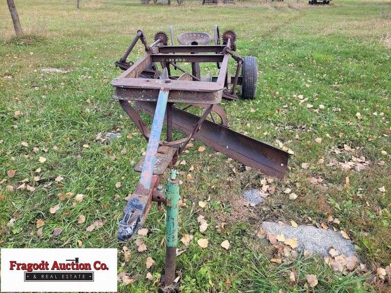 Vintage Pull Type Road Grader, 8' Blade - Fragodt Auction and Real ...