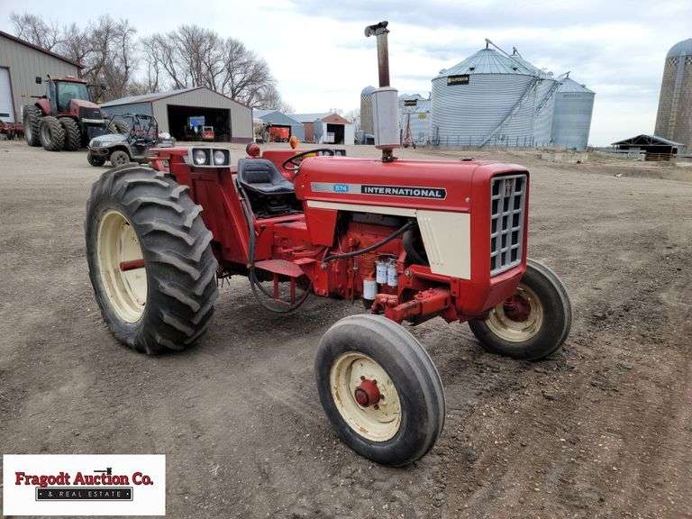 1975 International 574 Diesel, 1 Hydraulic, 3pt, 540 PTO, Shows 4,992 ...