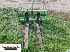 Pallet Forks, Came off John Deere 673 Self Leveling Loader - Fragodt ...