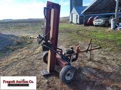 Duerr Log Splitter with 5hp Briggs and Stratton Engine on Wheels, Will ...