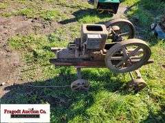 Fuller and Johnson Model NB Hit and Miss Engine, 2hp, on Trucks, Ran in ...