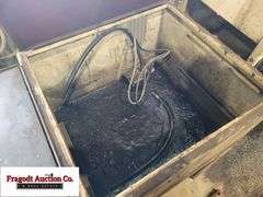 Parts Washer Bin on Wheels - Fragodt Auction and Real Estate LLC