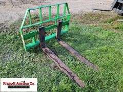 Pallet Forks, Came off John Deere 673 Self Leveling Loader - Fragodt ...