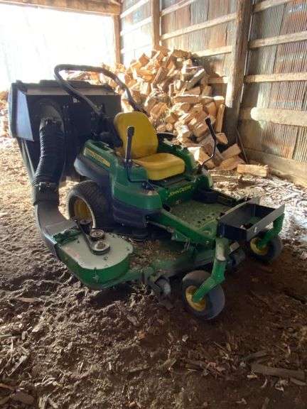 2010 John Deere Z930A Zero Turn Mower with Bagger, 1,645 Hours, 60" Cut ...