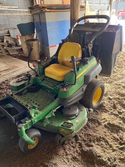 2010 John Deere Z930A Zero Turn Mower with Bagger, 1,645 Hours, 60" Cut ...