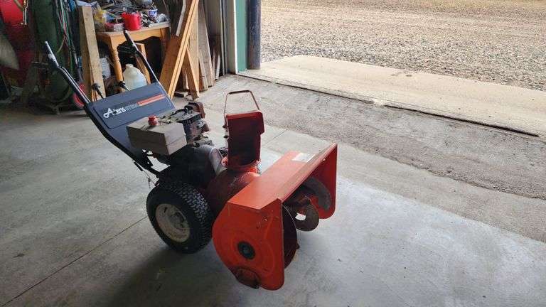 Ariens ST824 Snowblower, 24” Width, 8hp Engine, Pull Start - Fragodt ...