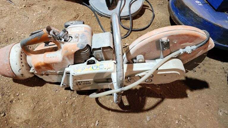 Stihl TS350 Cement Cutting Saw - Fragodt Auction and Real Estate LLC