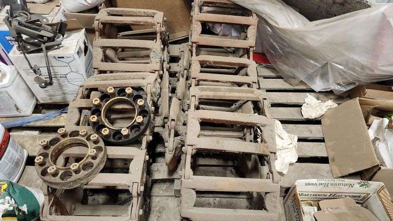 Set of Grouser Tracks for Skid Loader, Fit 12 x 16.5 Tires, Came off ...