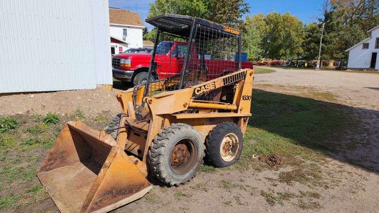 Case 1830 Skid Loader, Not Running but Engine is Loose, Shows 2,077 ...