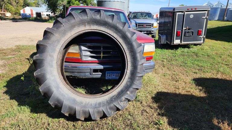 18.4x38 Alliance Premium 347 Tractor Tire - Fragodt Auction and Real ...
