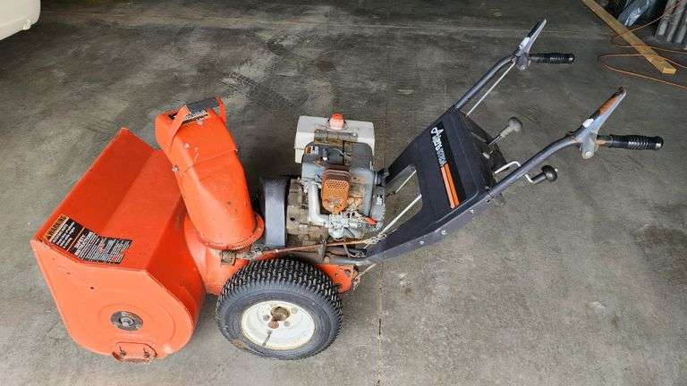 Ariens ST824 Snowblower, 24” Width, 8hp Engine, Pull Start - Fragodt ...