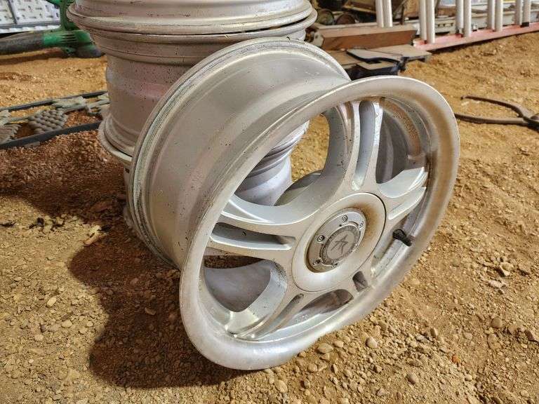 (4) American Racing Rims, 15” x 7” with 5 x 4.5 Bolt Pattern, Buying ...