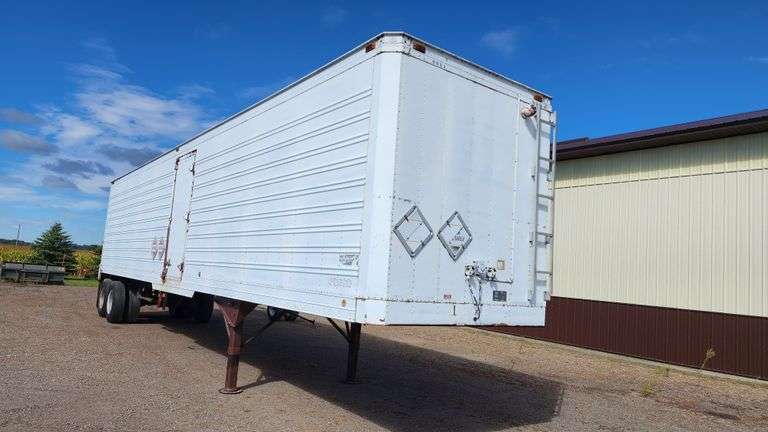 1977 American 42’ Van Trailer that has been used a - Fragodt Auction ...