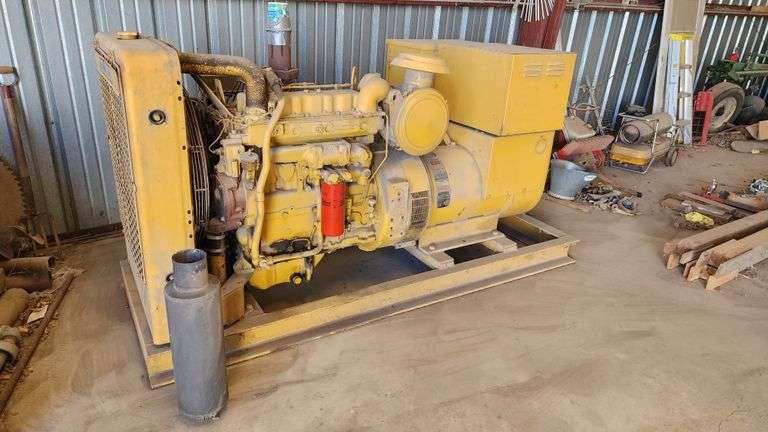 EM Bemac II Brushless Generator with CAT 3304 Engine, Non Turbo, 94hp ...