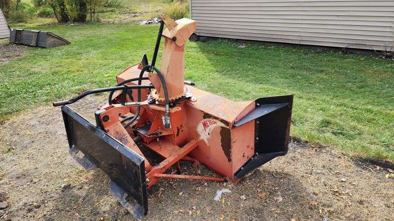 Meteor 3pt Snow Blower, Switched over to Universal Quick Tach and ...