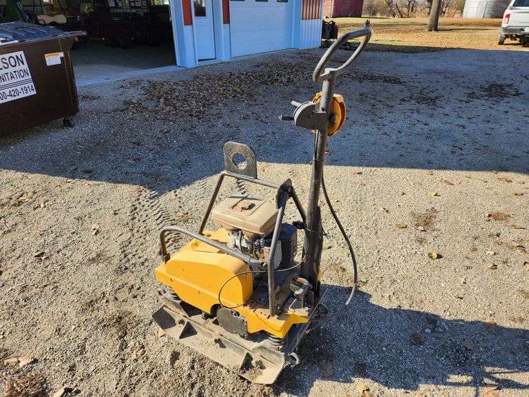 Plate Packer, Runs and Works, Has Forward and Reverse, Very Heavy ...