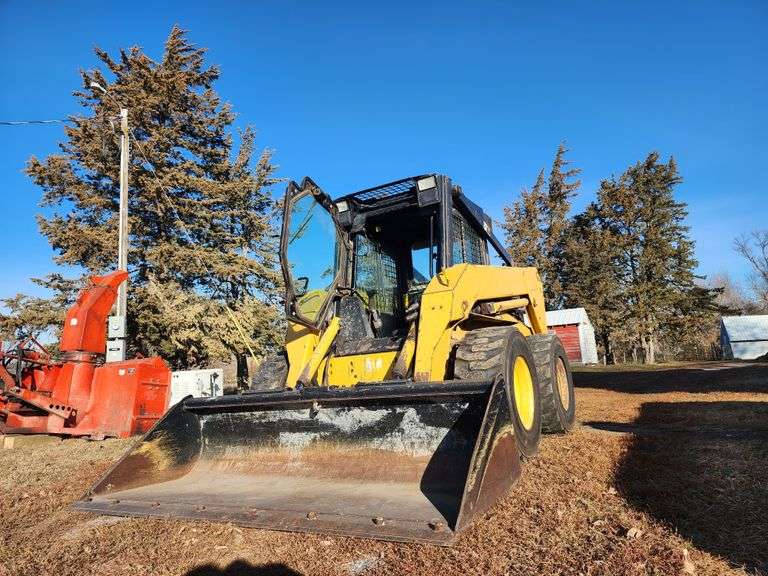 *1991* John Deere 8875 Skid Loader, 4,884 Hours, Diesel, Cab with Heat ...