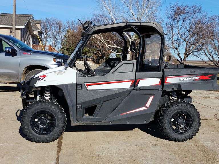 2018 Textron Side By Side Stampede Model – 4x4, 775 Miles, Dump Box ...