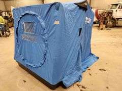 Clam Dave Genz Voyager Fish Trap, 2 Man, Center Console, Hitch for ATV ...