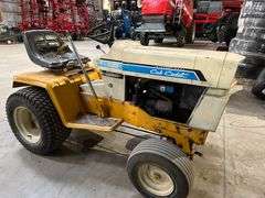 Cub Cadet 1250 Hydrostatic Lawn Tractor with Front Mount Snowblower and ...