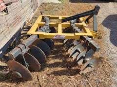 King Kutter 6.5’ Disk, 3pt, Used One Time - Fragodt Auction and Real ...