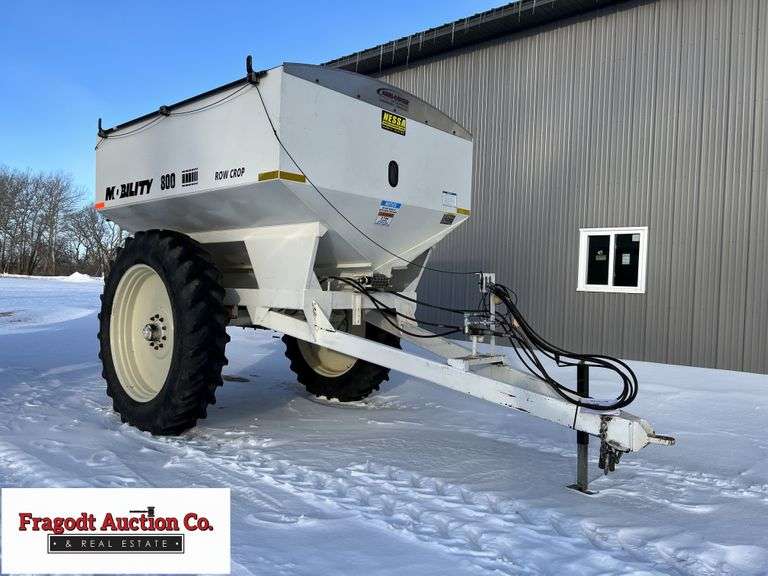 2015 Mobility 800 Fertilizer Spreader Box, 8 Ton, 60’ Hydraulic ...
