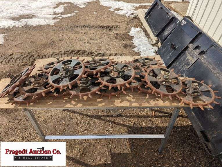 (16) Yetter Spiked Closing Wheels, Approx 14”, Part # YET 2555-180 ...