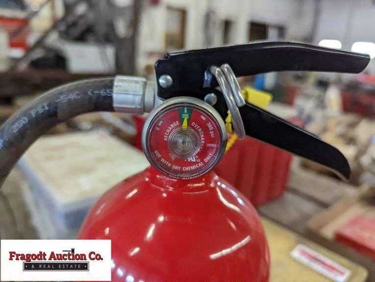 Buffer and Fire Extinguisher - Fragodt Auction and Real Estate LLC