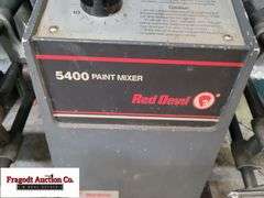 Red Devil Model 5400 Paint Shaker - Fragodt Auction and Real Estate LLC
